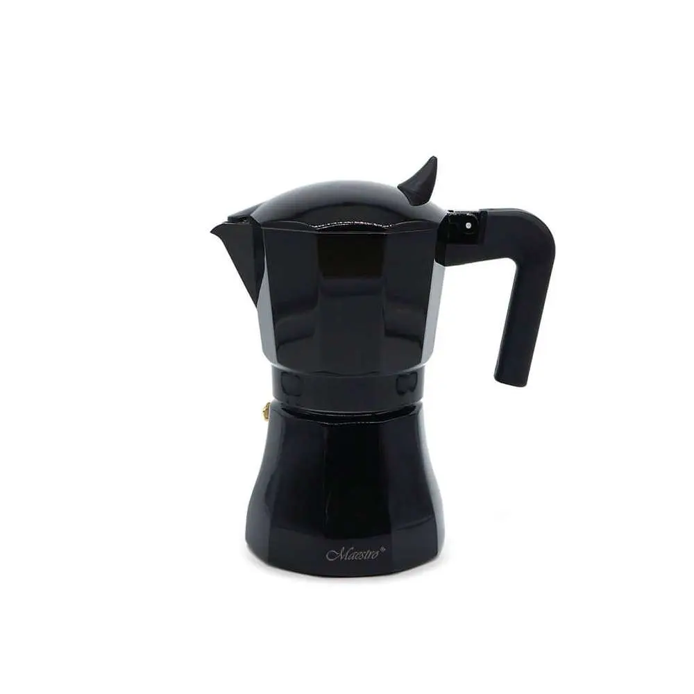 Maestro Džezva za Espreso kafu MR1658-3, 3 šoljice 150 ml, Crna