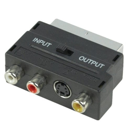 SKART ADAPTER NA 3RCA SA PREKIDAČEM IN/OUT S3