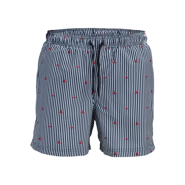 JJ REBEL swim šorc hawaii print plavi