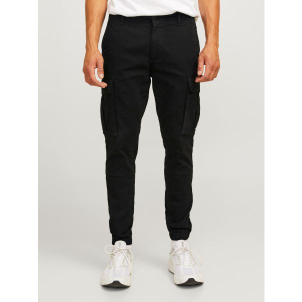 JJ REBEL cargo pantalone michael slim show crne