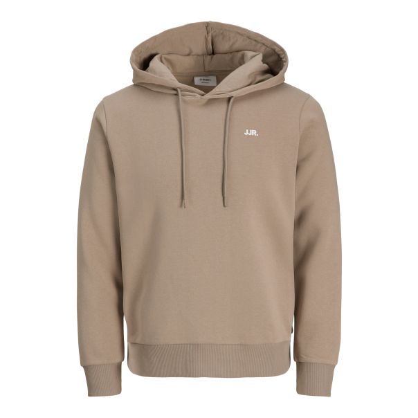 JJ REBEL muški duks sa kapuljačom logo sweat hood bež