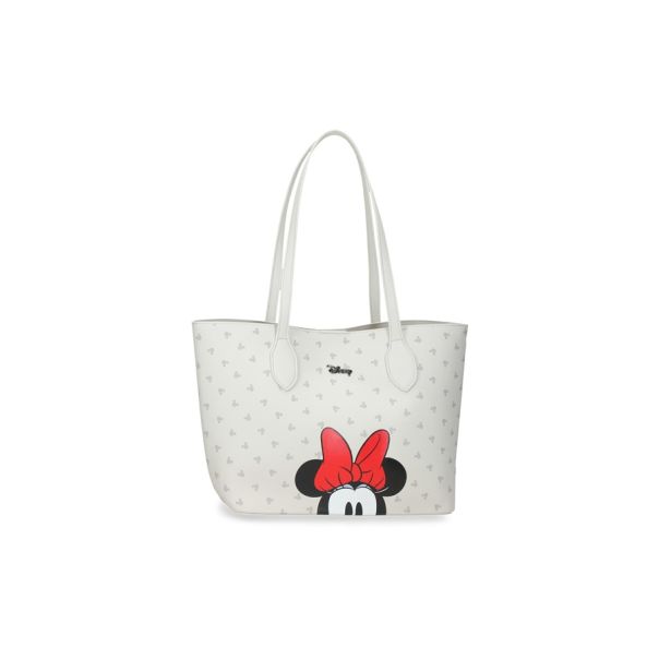 DISNEY MINNIE BOWLOGUE ženska tote torba - bela