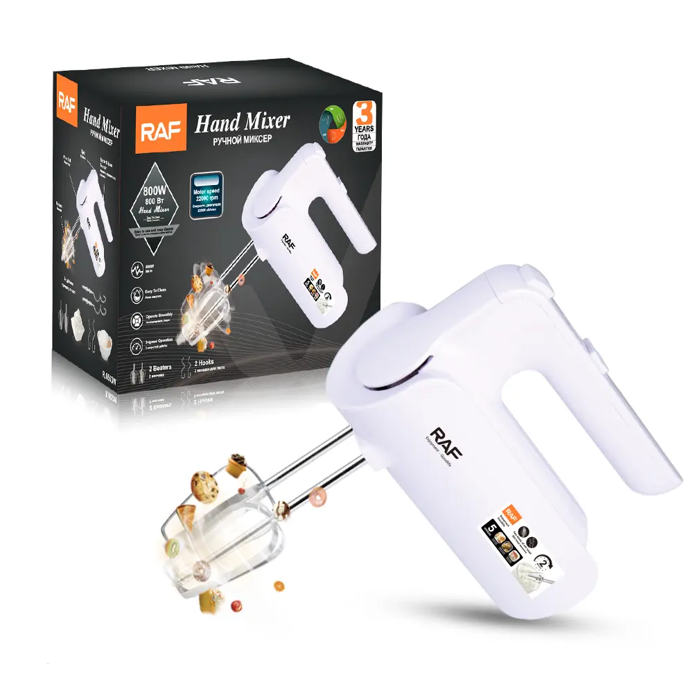 Raf Mikser R.6653W, 800 W, Beli