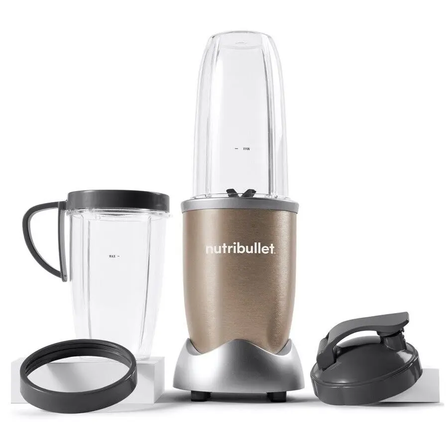 Nutribullet Blender Pro NB907CP, 900 W, 6 oštrica, Bronzani