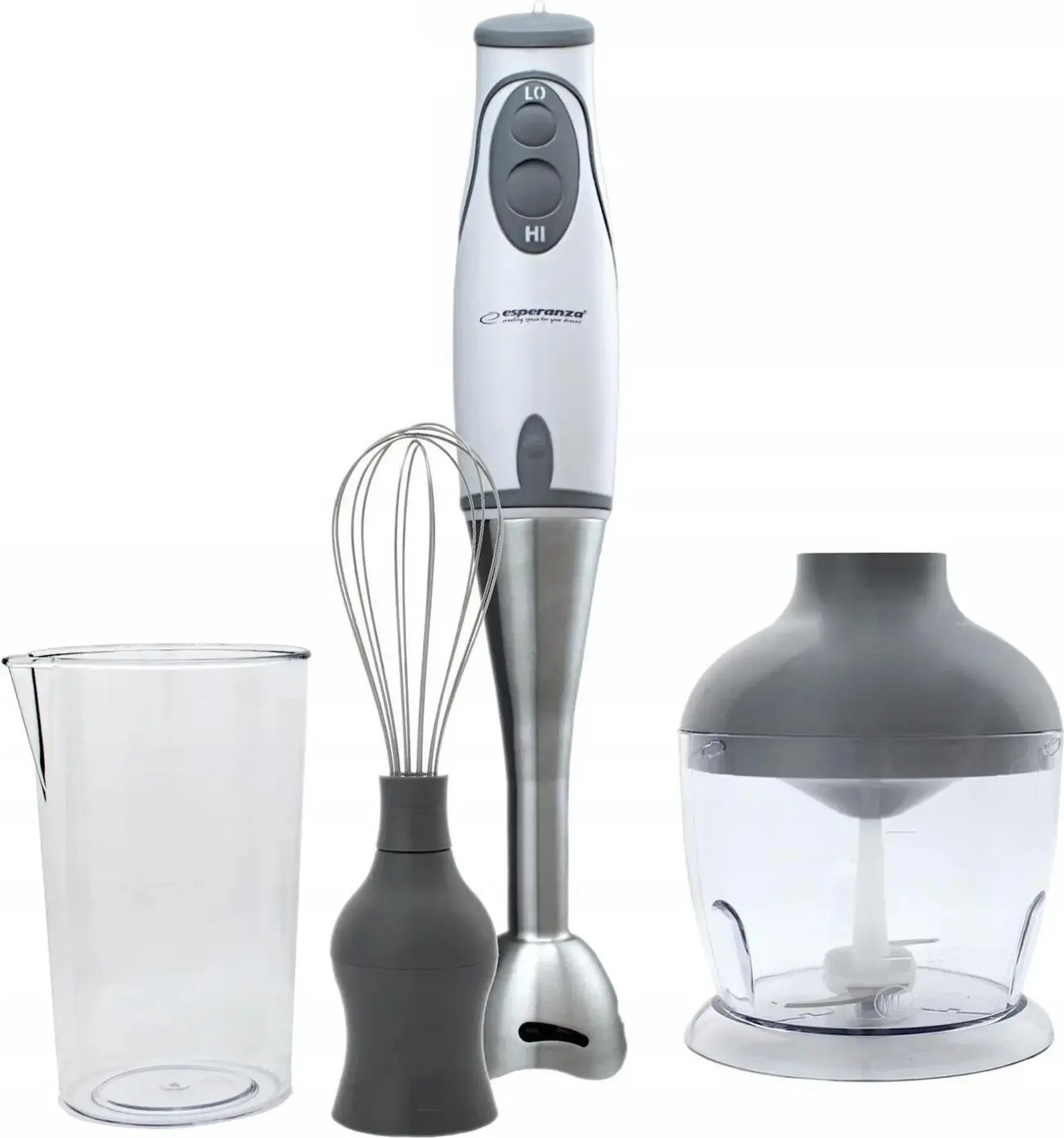 Esperanza ručni blender Pesto EKM003E 450V, siva