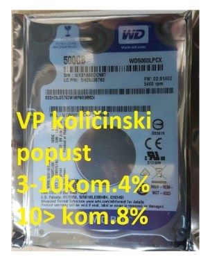 HDD 2.5 * 500GB WD5000LPCX WD BLUE 5400RPM 16MB SATA3 7mm