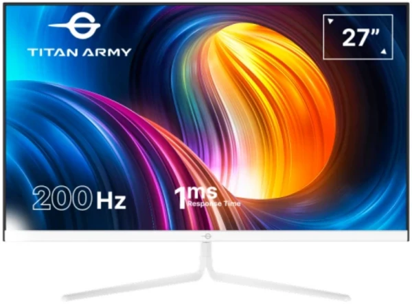 Monitor 27 Titan Army 27G2R2-W 2560x1440/QHD IPS/1ms/200Hz/HDMI/DP/HDR400/AMD FreeSync G-Sync/Beli