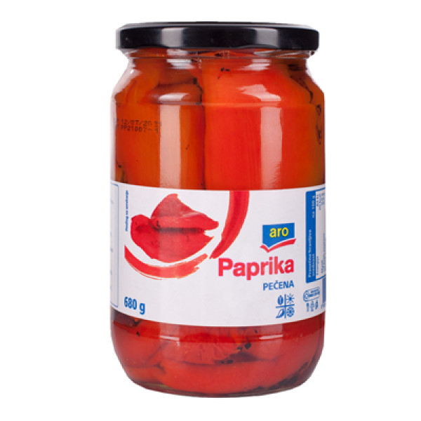 * Aro paprika pečena 680gr.