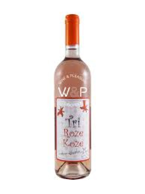 *Vino tri roze koze narandzasto 0.75l