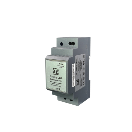 TEH-TEL NAPAJANJE INTERFONA Q2/2 90X35X59MM 13.5V ZA DIN SINU