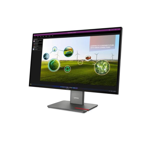LENOVO MONITOR ThinkVision P27Q-40 27"/IPS/2560x1440/120Hz/4ms/Tilt,Swivel,Pivot,Heigh/3x USB-A,