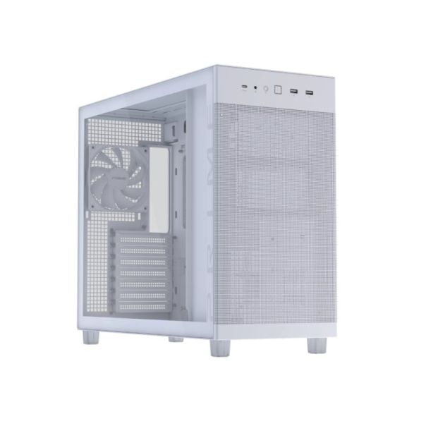 ASUS Kućište Prime AP303 TG WHITE micro-ATX, bela