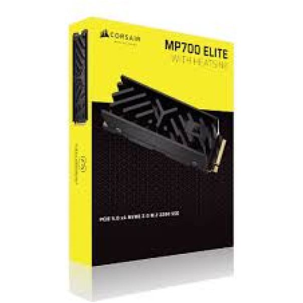 SSD M.2 NVMe Corsair 1TB MP700 ELITE Gen5x4 8500MB/10000MBs CSSD-F1000GBMP700EHS