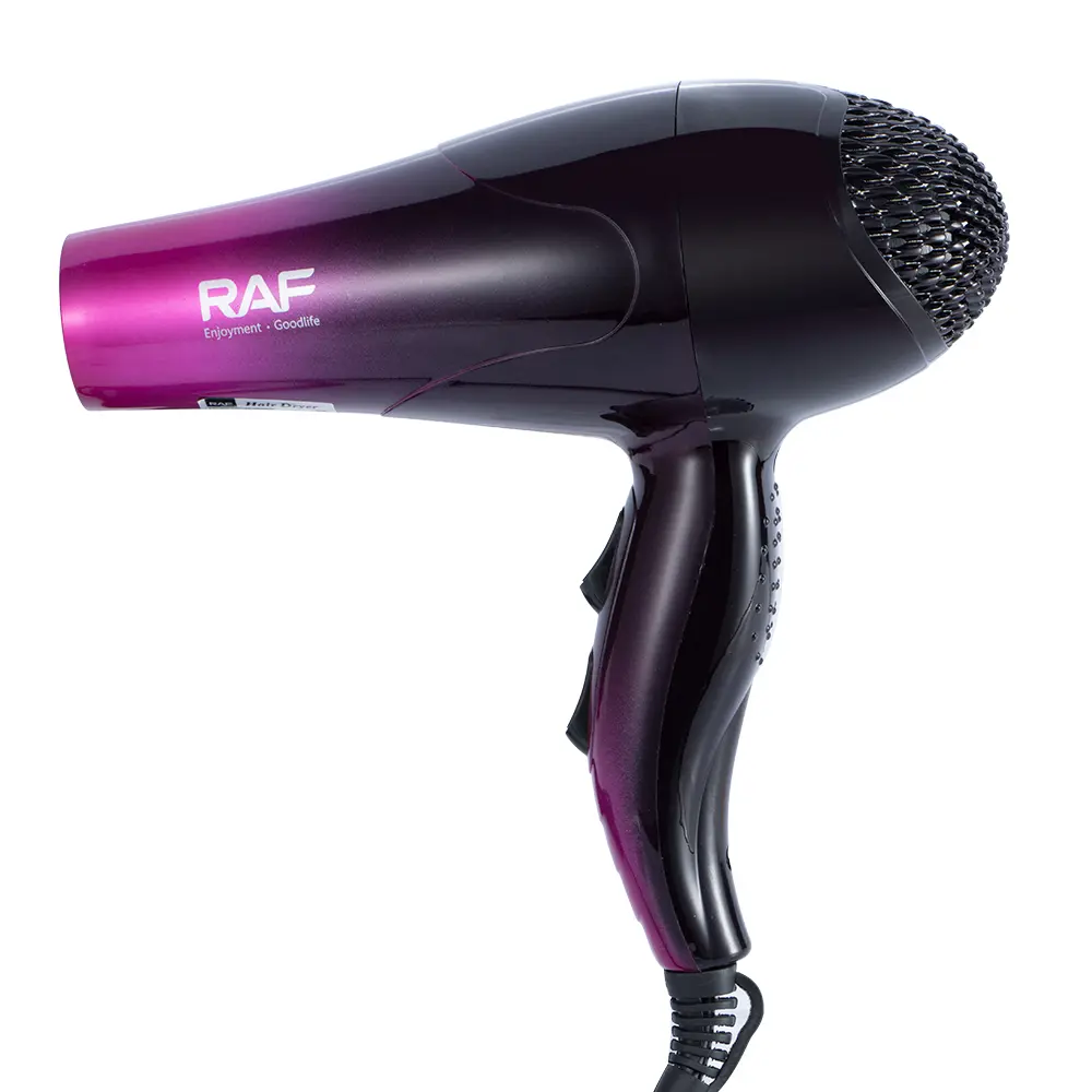 Raf Fen za kosu R.4554P, 900 W, Crno-roze