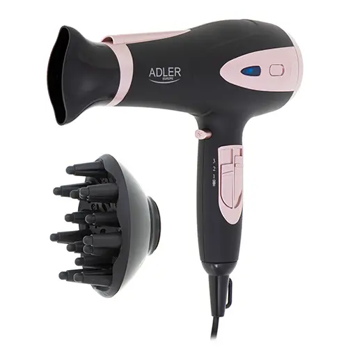 ADLER Fen za kosu 2200w, AD2248B, Crni