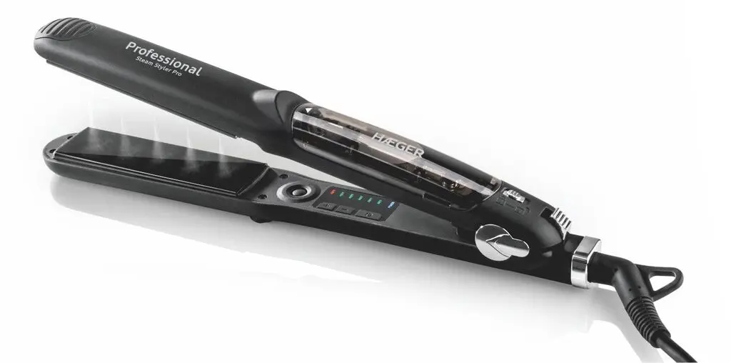 Haeger Presa za kosu hs-45b.007a, Crna