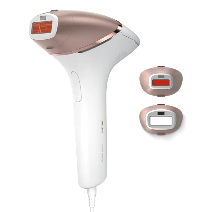 Philips IPL Epilator Lumea 8000 BRI945/00, SenseIQ, 450.000 bljeskova, Beli