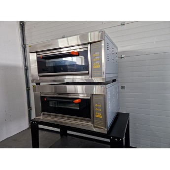 Dvoetažna električna pizza peć 77x77cm - Ital Form