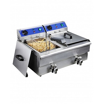 Dvokomorna električna friteza 2x10 litara - Ital Form