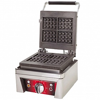 Jednodelni aparat za vafle classic 4 kom 310x400x300mm - Ital Form