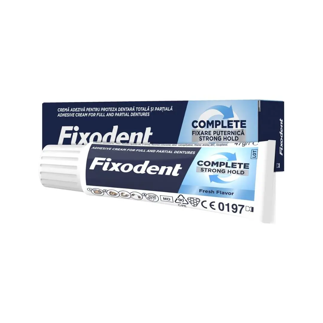 Fixodent Krema za fiksaciju zubnih proteza Complete, 47 g