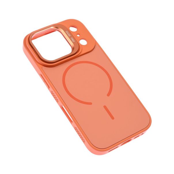 Maska za iPhone 17 Pro 6.3 narandzasta Magsafe Matte Shield