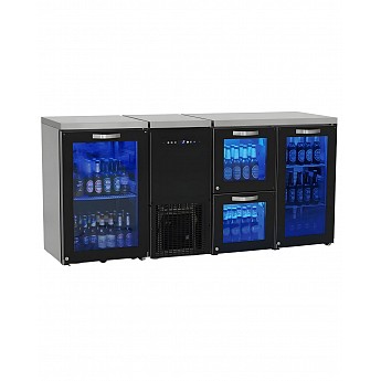 Modularni barski frižider sistem 184x50 (4 vrata) - GM