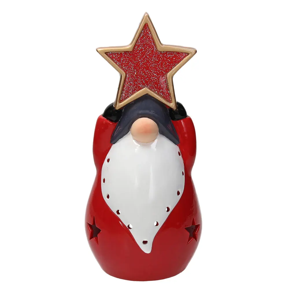 Tognana Figura Deda Mraza sa LED svetlom, 17 cm