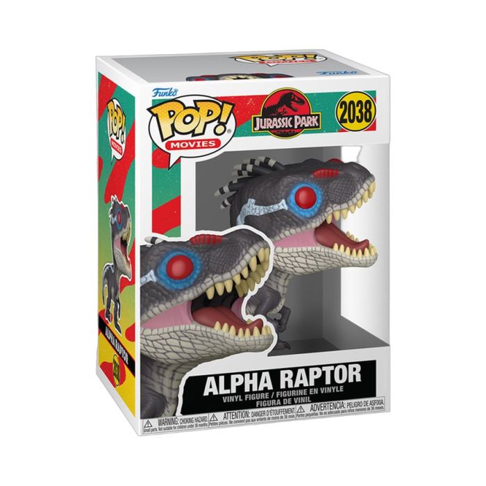 Figura Funko POP! Movies: Jurassic Park S3 - Alpha Raptor