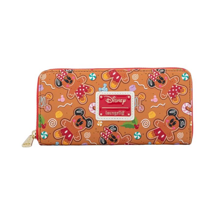 Novčanik Loungefly Disney Ginger Bread AOP Zip Around