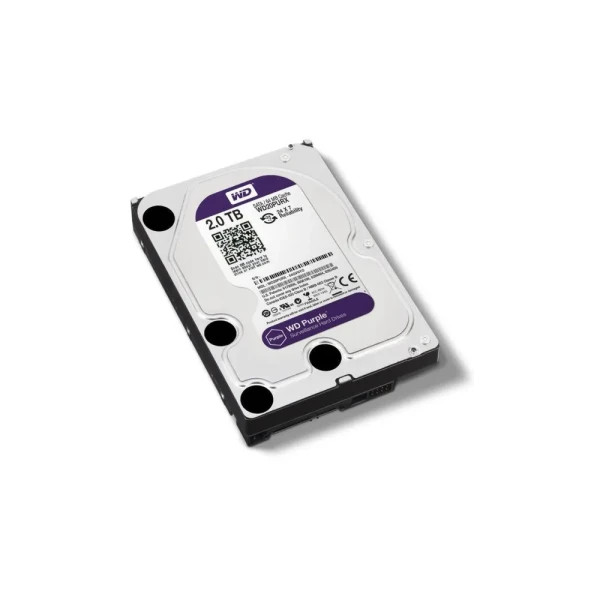 HARD DISK 2TB SATA3 WESTERN DIGITAL CAVIAR 64MB WD20PURX PURPLE