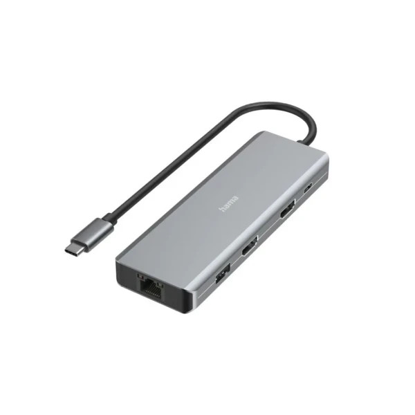 USB HUB 9 PORTA HAMA2 X HDMIUSB-AUSB- LANRJ-45