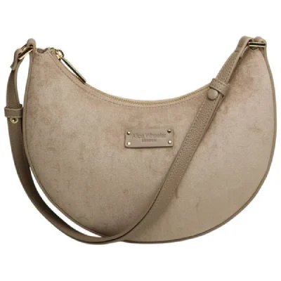 Torba - Suede Kensington, Crossbody, Shoulder, Mink