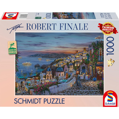 Puzla - Schmidt, Robert Finale, Santorini Sunset, 1000pcs