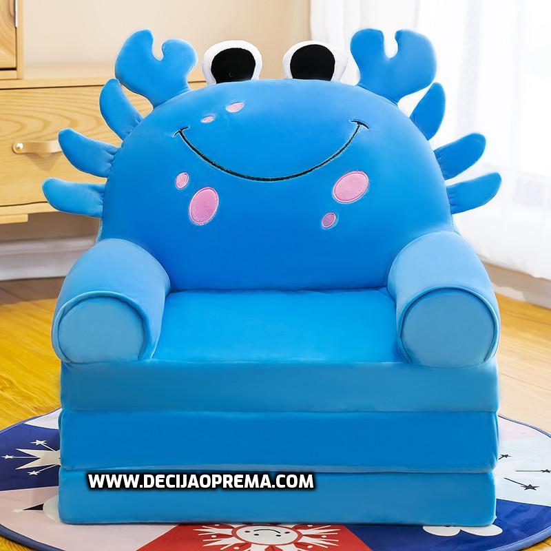 Foteljica za decu Blue Crab