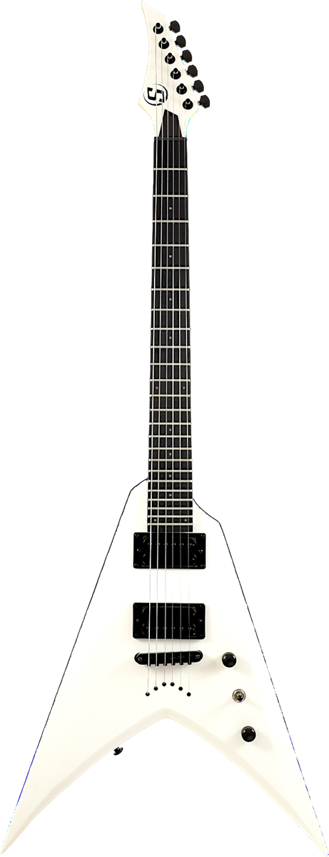 S by Solar VB4.6W White Matte električna gitara