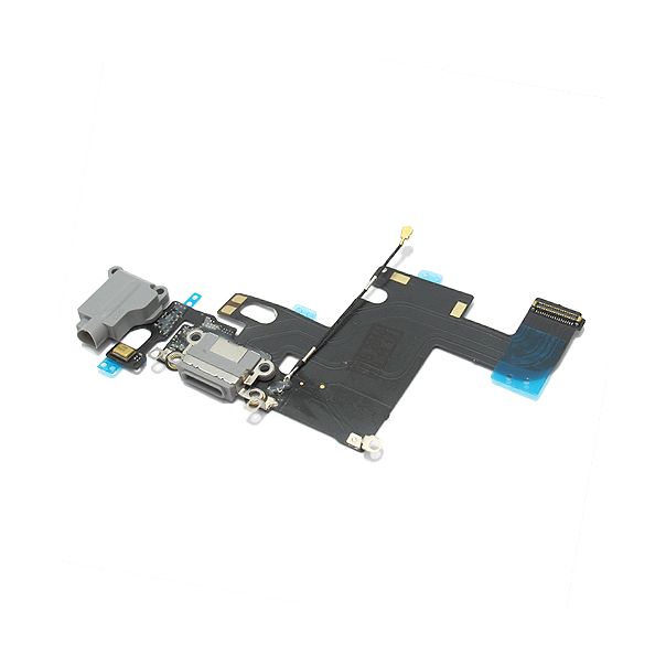 Flet kabal za Iphone 6G sa konektorom punjenja i handsfree crni