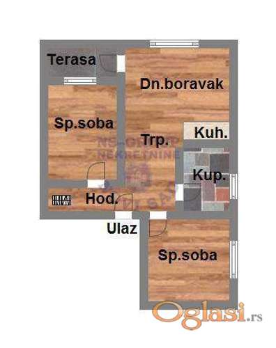 Dvoiposoban 46m2 Klisa