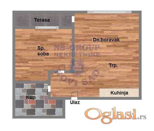 Odličan dvosoban u izgradnji - 40m2 !