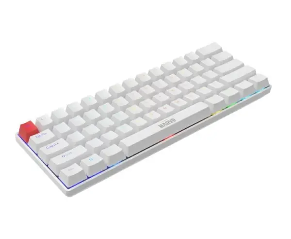 Marvo Mehanička tastatura Saber 61 KG933G, USB, Bela