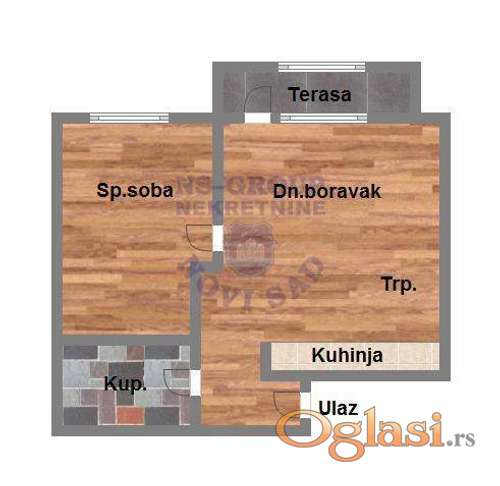 Na prodaju dvosoban stan na prodaju !