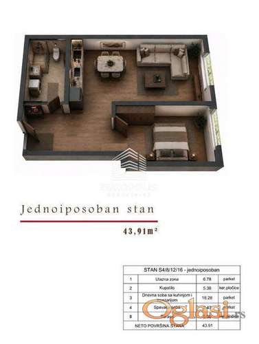 Novogradnja kod Cvetkove pijace ID#9583