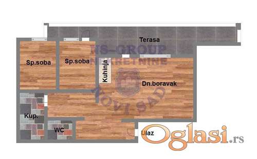 Odličan trosoban stan u izgradnji! 89m2