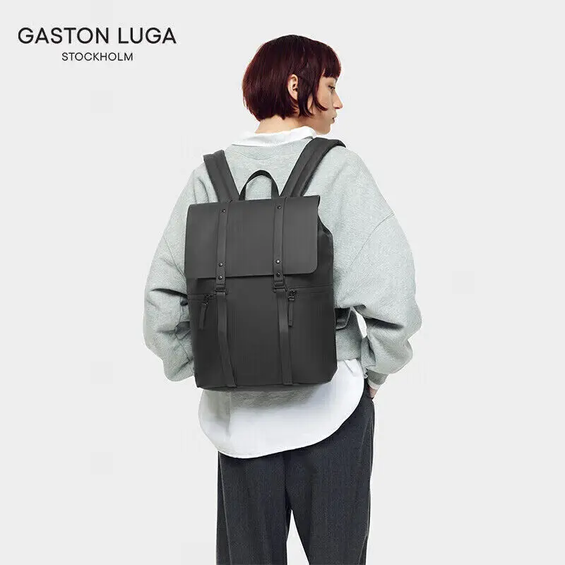 Gaston Luga Muški ranac za laptop, 13", Crni