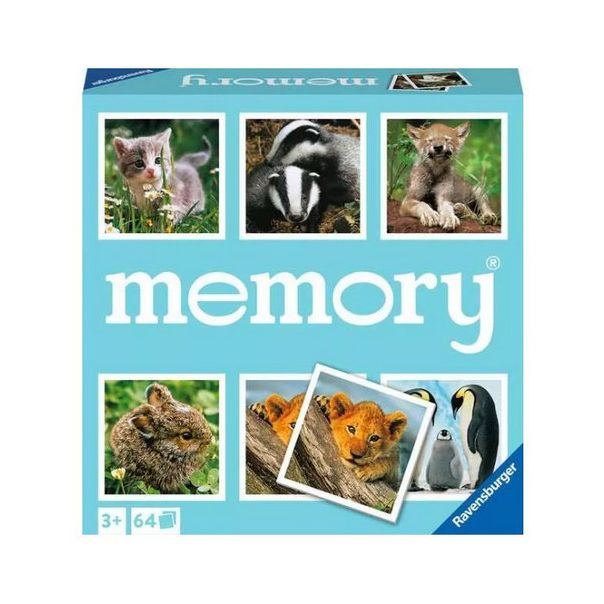 Ravensburger društvena igra - Igra memorije Bebe životinja