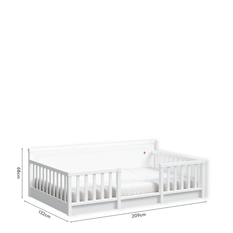 MONTES WHITE SOFA KREVET 120x200