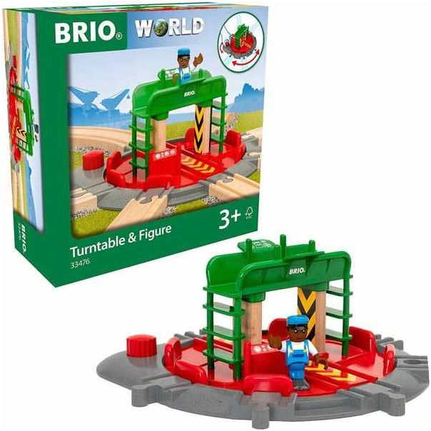 BRIO Okretnica lokomotive sa kontrolnim mostom