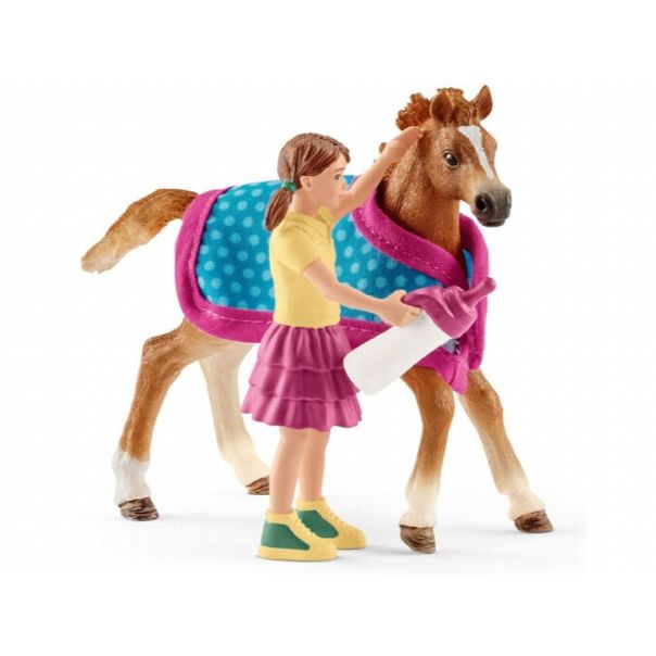 SCHLEICH Zdrebe sa pokrivačem
