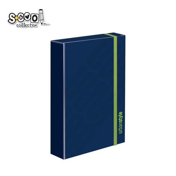 S-COOL Fascikla premium sa gumom Urban style 31x24x4.5cm sc2769