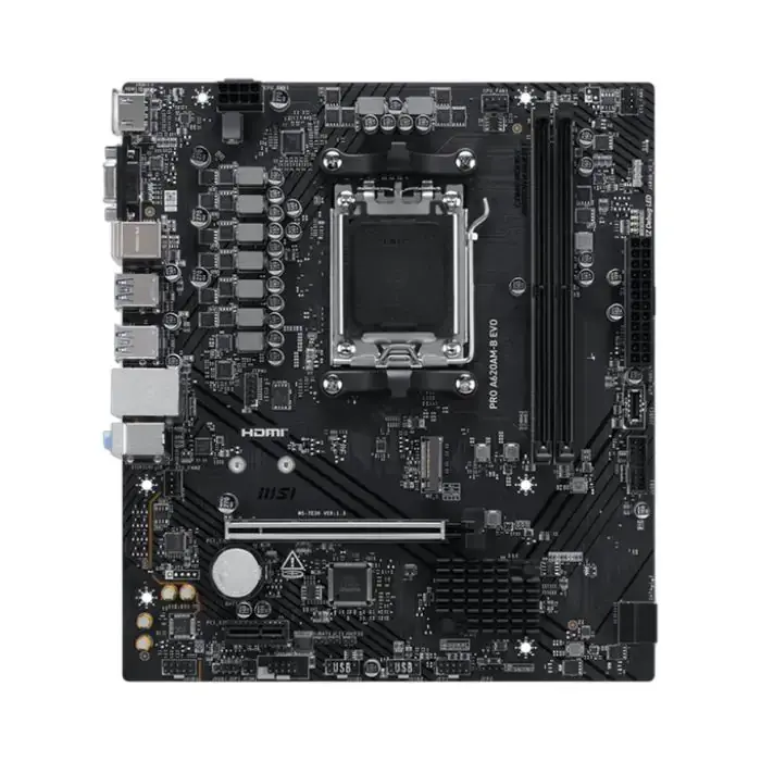 MSI Matična ploča PRO A620M-B EVO, A620A, AM5